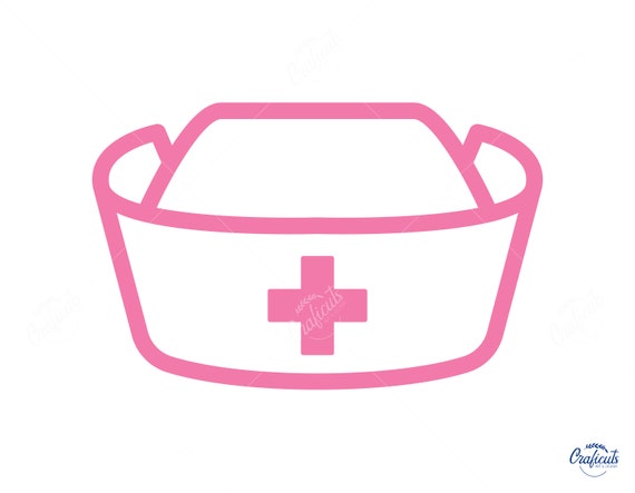 Nurse Hat SVG Nurse Cap Clip Art Instant Digital Download | Etsy