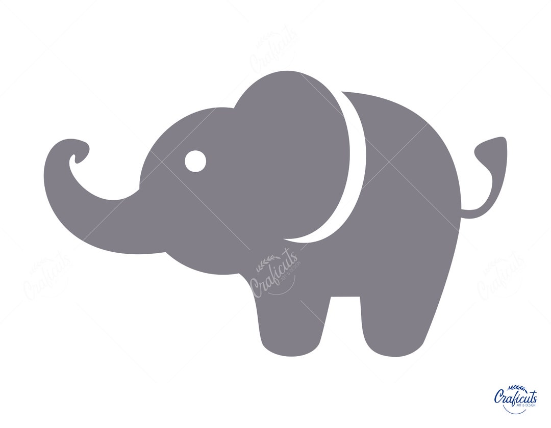 Elephant SVG, Baby Elephant Clip Art, Instant Digital Download Svg/png ...