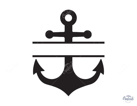 Anchor SVG Anchor Name Frame SVG Instant Digital Download - Etsy