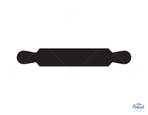 Rolling pin svg SVG Clip art Instant Digital Download | Etsy