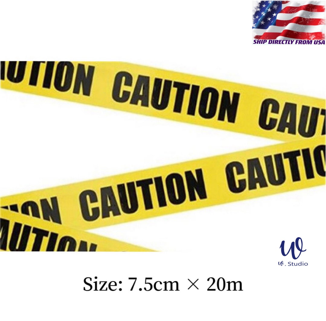 66 FEET Construction Party Caution Tape Birthday Party Decoration - Etsy
