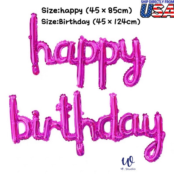 Cursive Balloon - Etsy