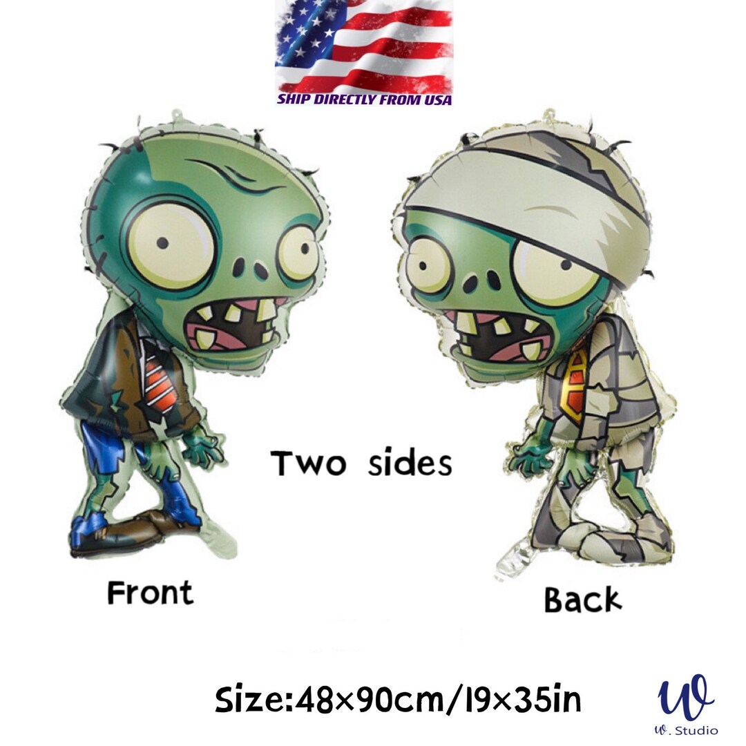 35" Tall Zombie Foil Balloon~ Birthday Wedding Party Decoration - Etsy
