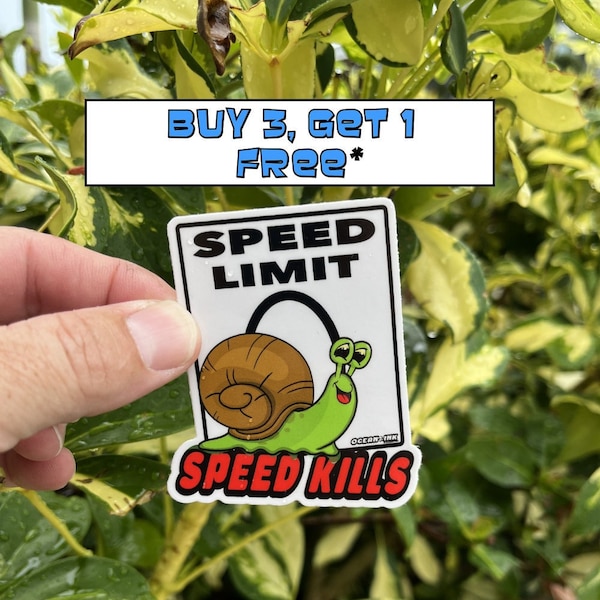 Speed Kills Decal - Etsy Australia