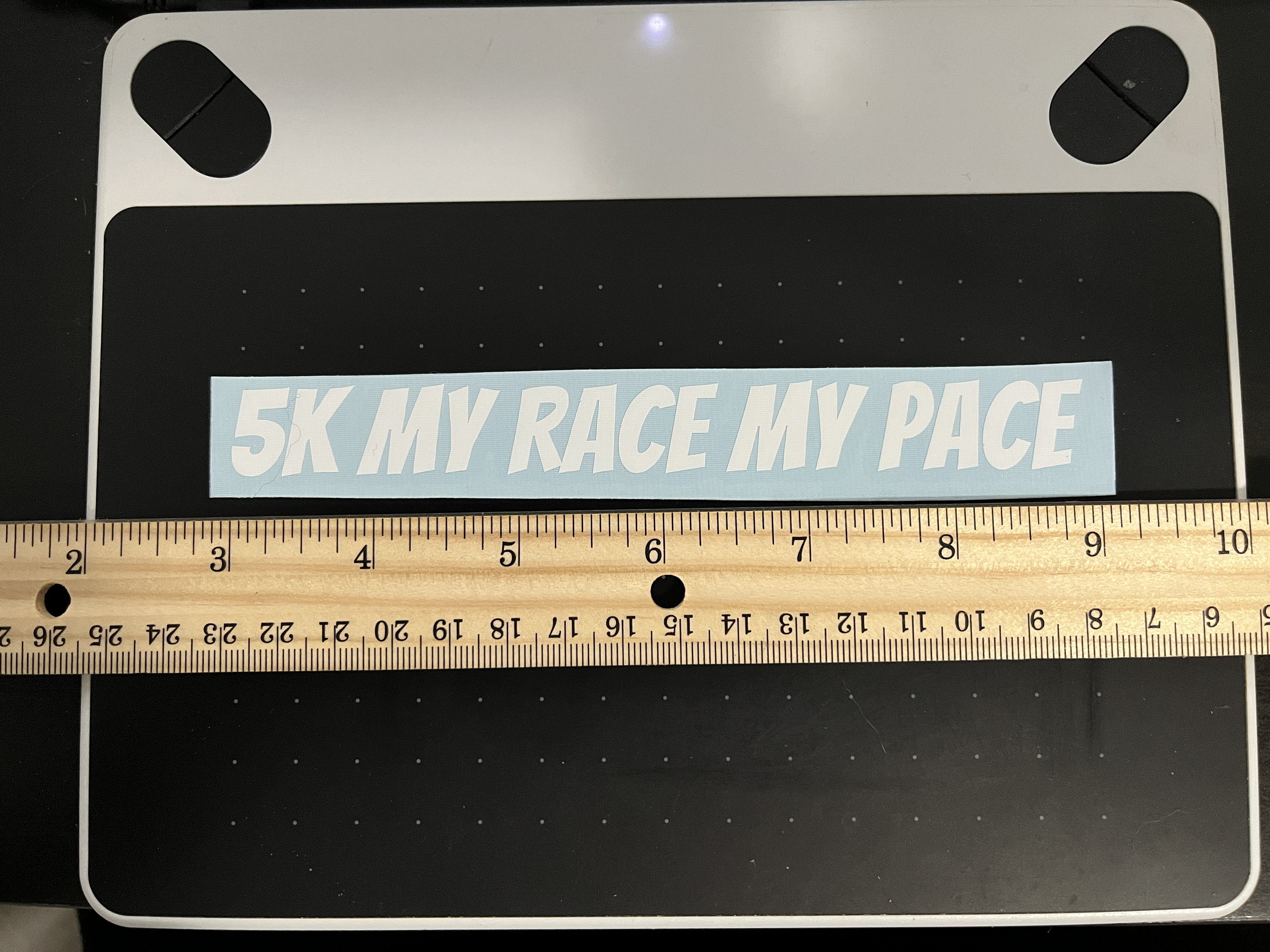 5k Race Sticker | Vinyl Running Sticker - Etsy