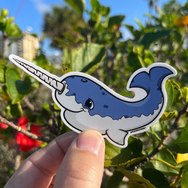 Narwhal Sticker - Etsy