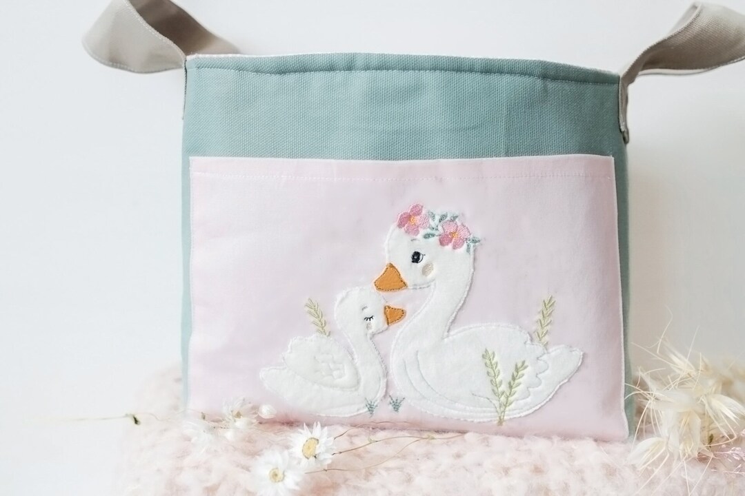 Embroidery File Swan, Large Embroidery Set, Doodle, Redwork, Solo ...