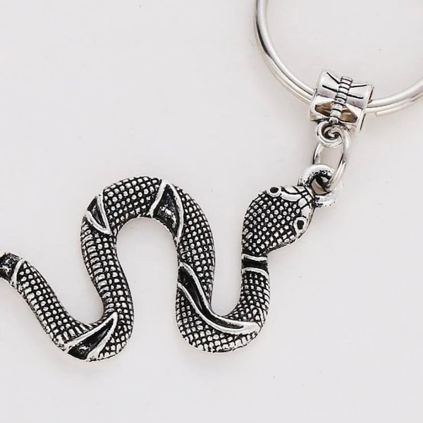 Snake Keychain - Etsy