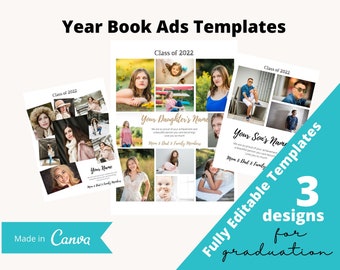 Yearbook Canva - Etsy