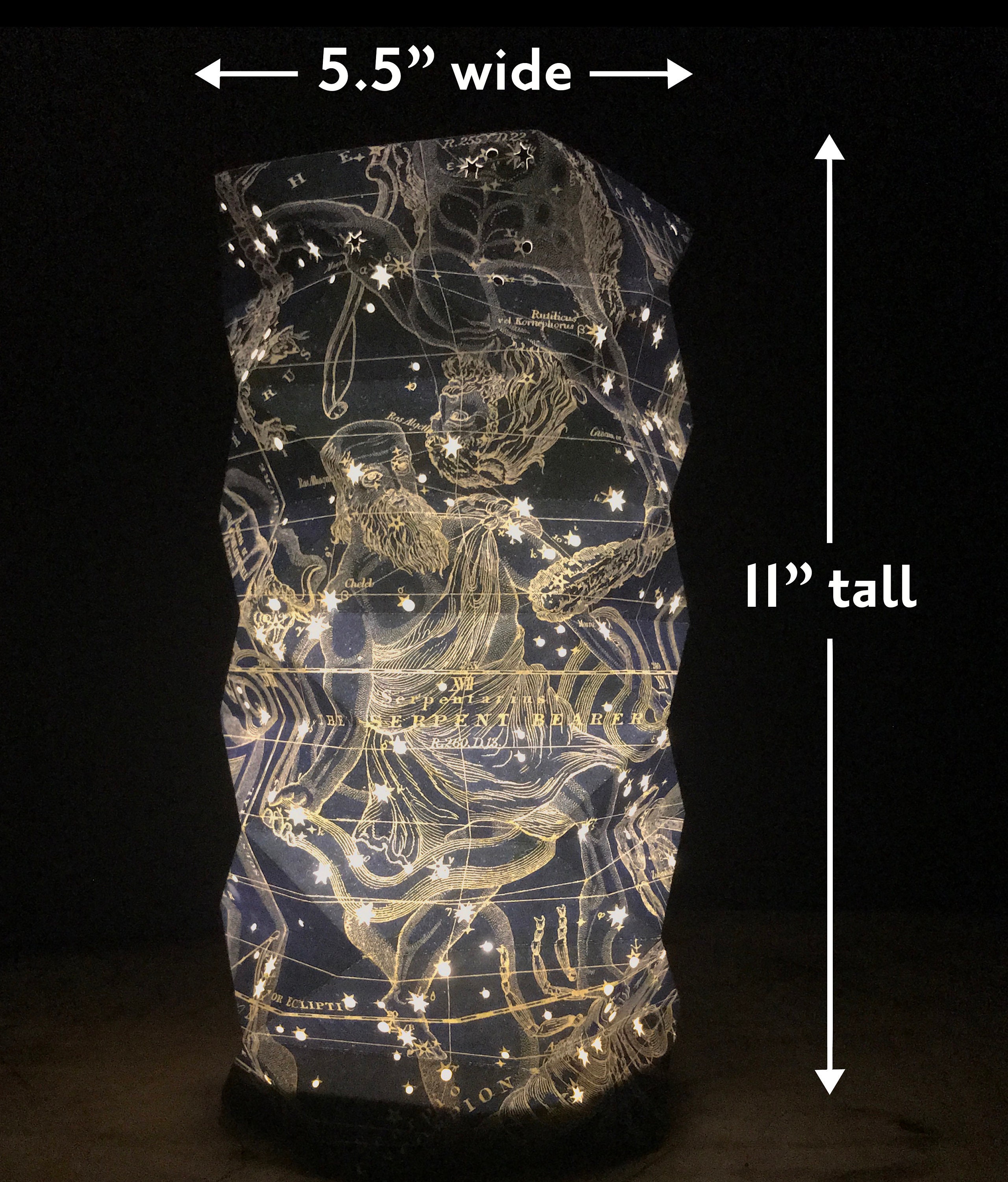 Star Chart Geodesic Lantern - Etsy