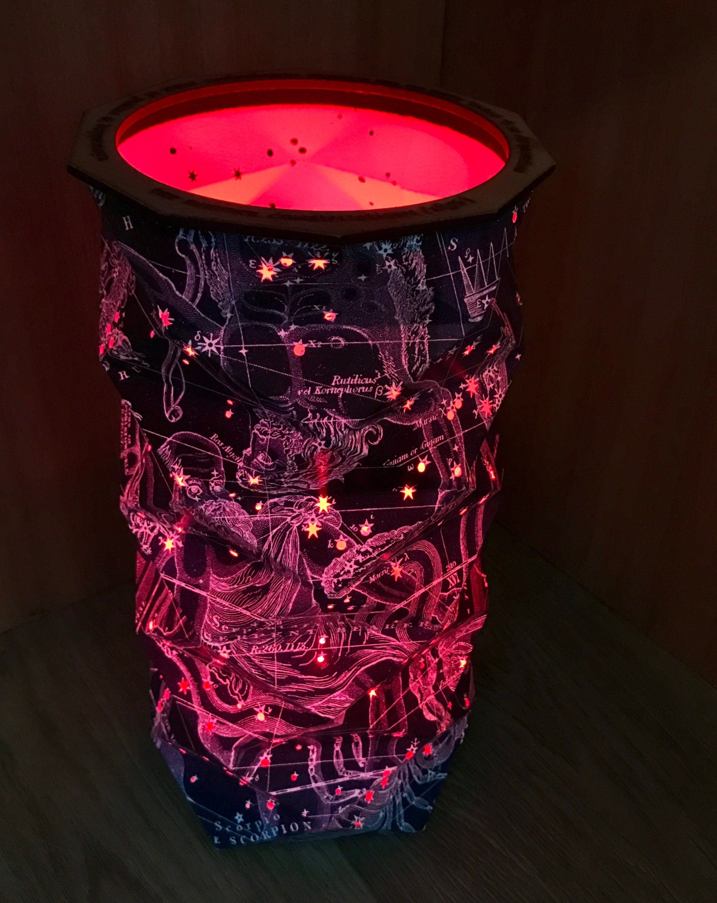 Star Chart Geodesic Lantern | Etsy