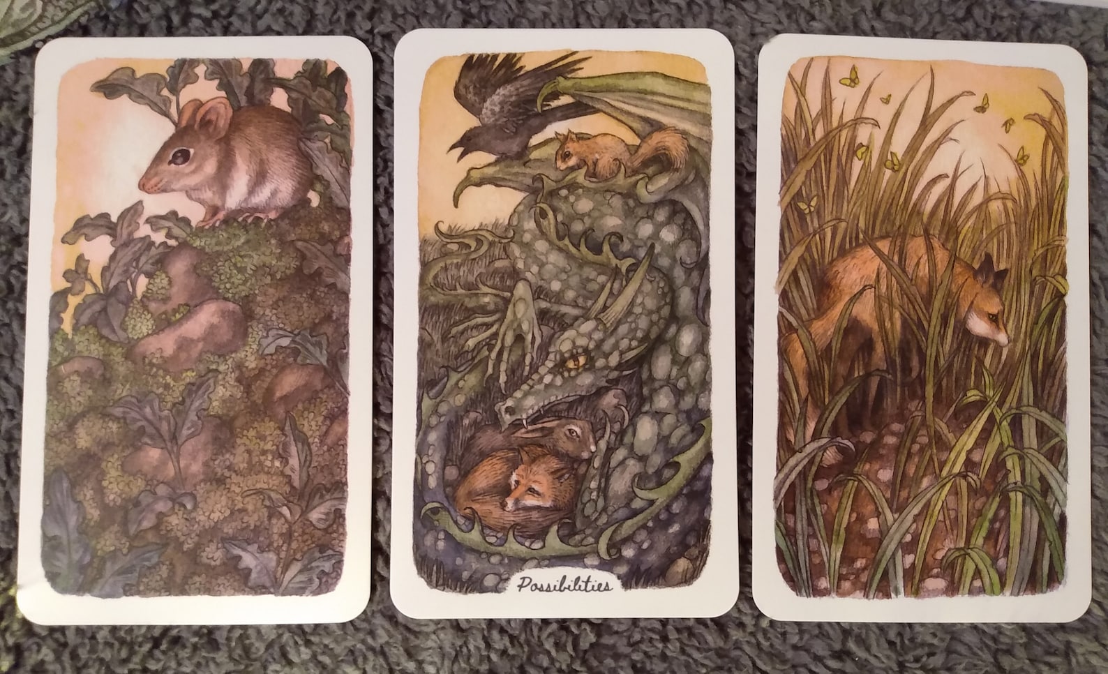 Oak Ash & Thorn Tarot Cards Indie Deck Kickstarter 1st Edition | Etsy UK