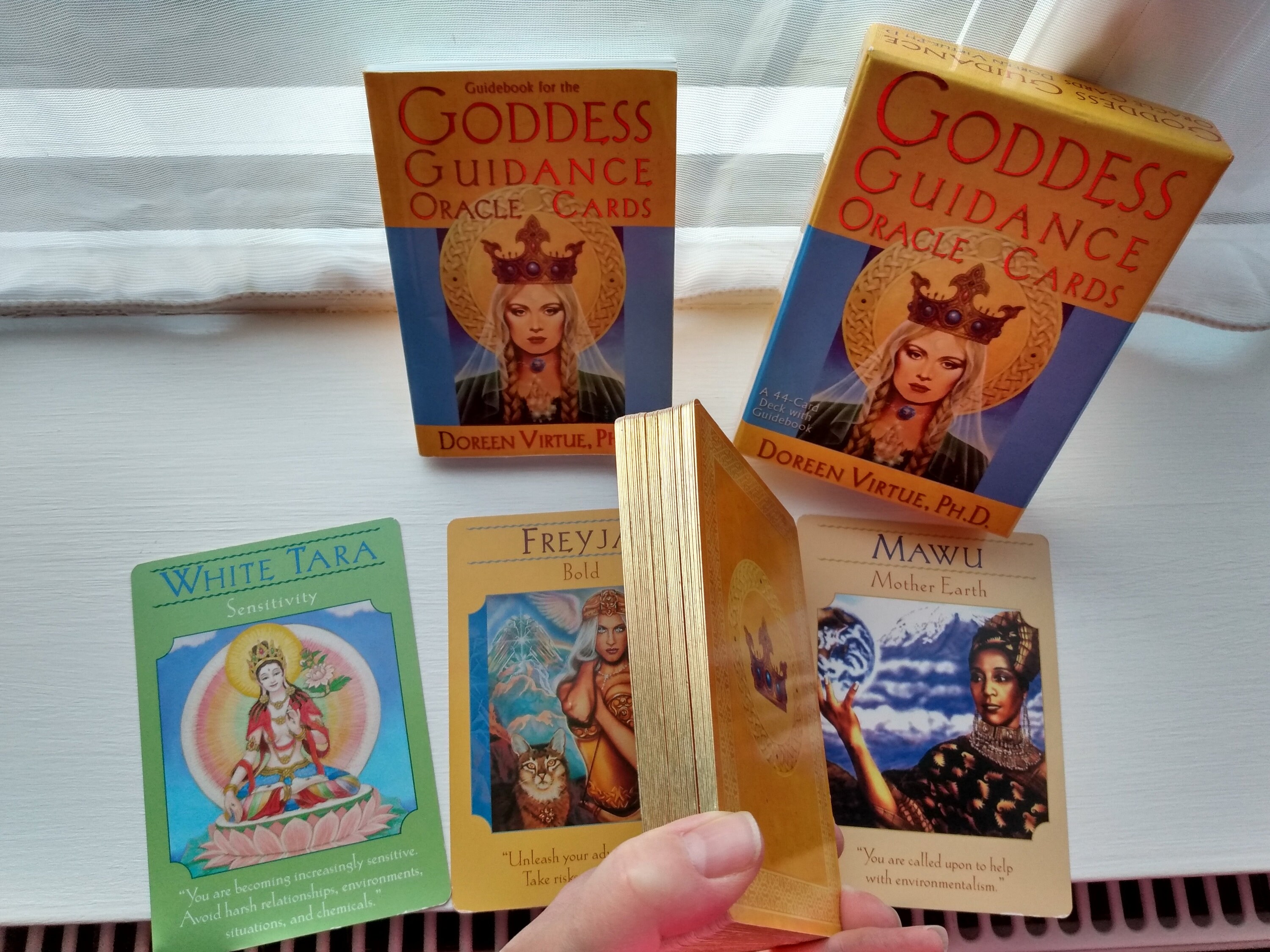 Original 2004 Set Goddess Guidance Oracle Cards by Doreen Virtue OOP - Etsy