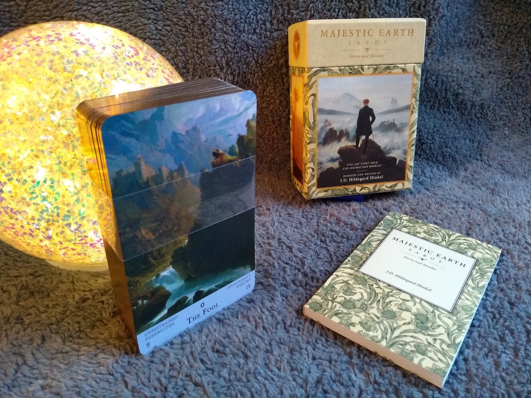Majestic Earth Tarot LAST COPY Limited Indie Deck by J.D. Hildegard ...