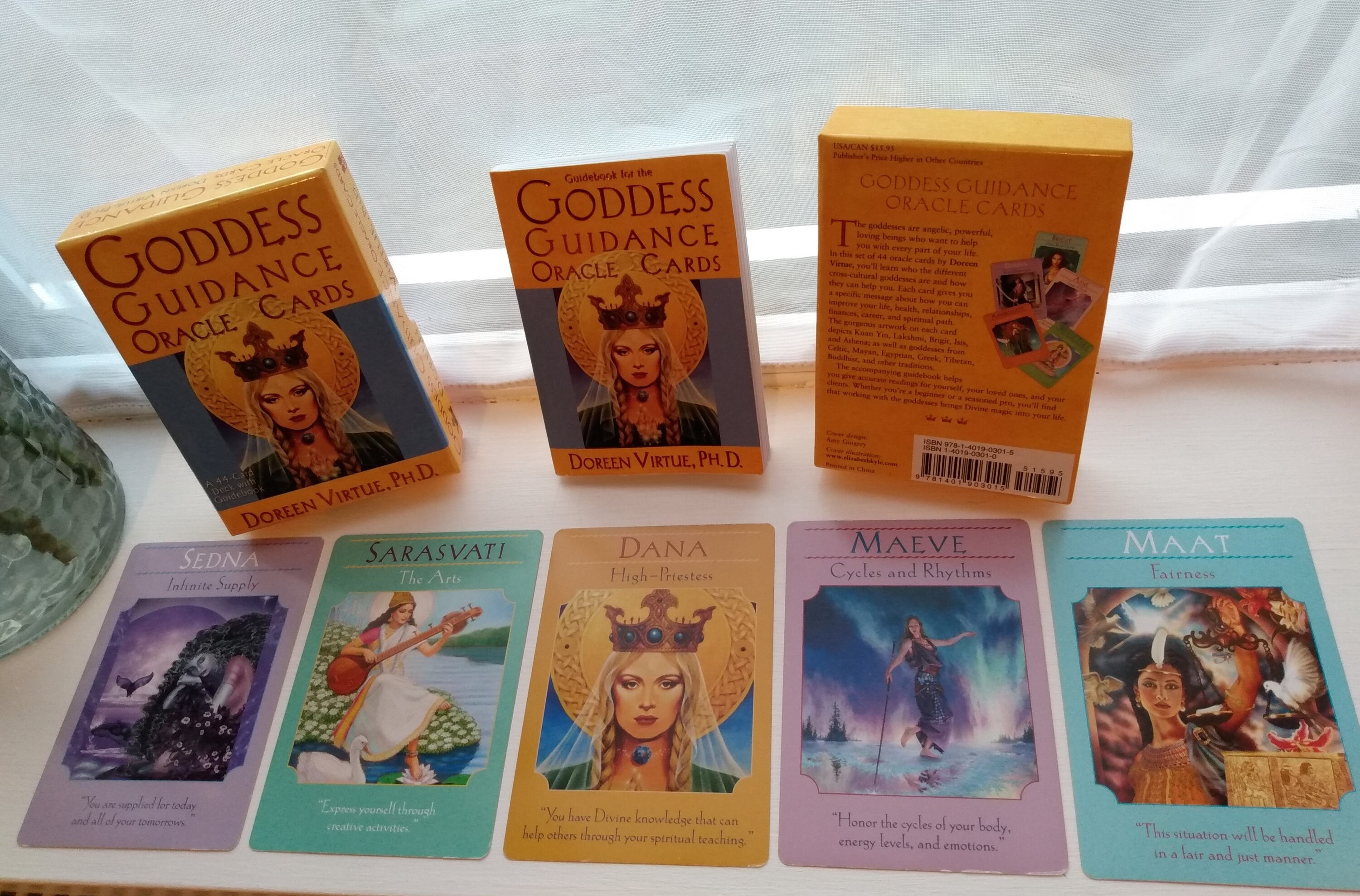 Original 2004 Set Goddess Guidance Oracle Cards by Doreen Virtue OOP - Etsy