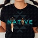 Native American T-shirt Design PNG, Commercial Use (digital Download ...