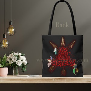 MMIW Tote Bag, Native Tote Bag, Native Art - Etsy