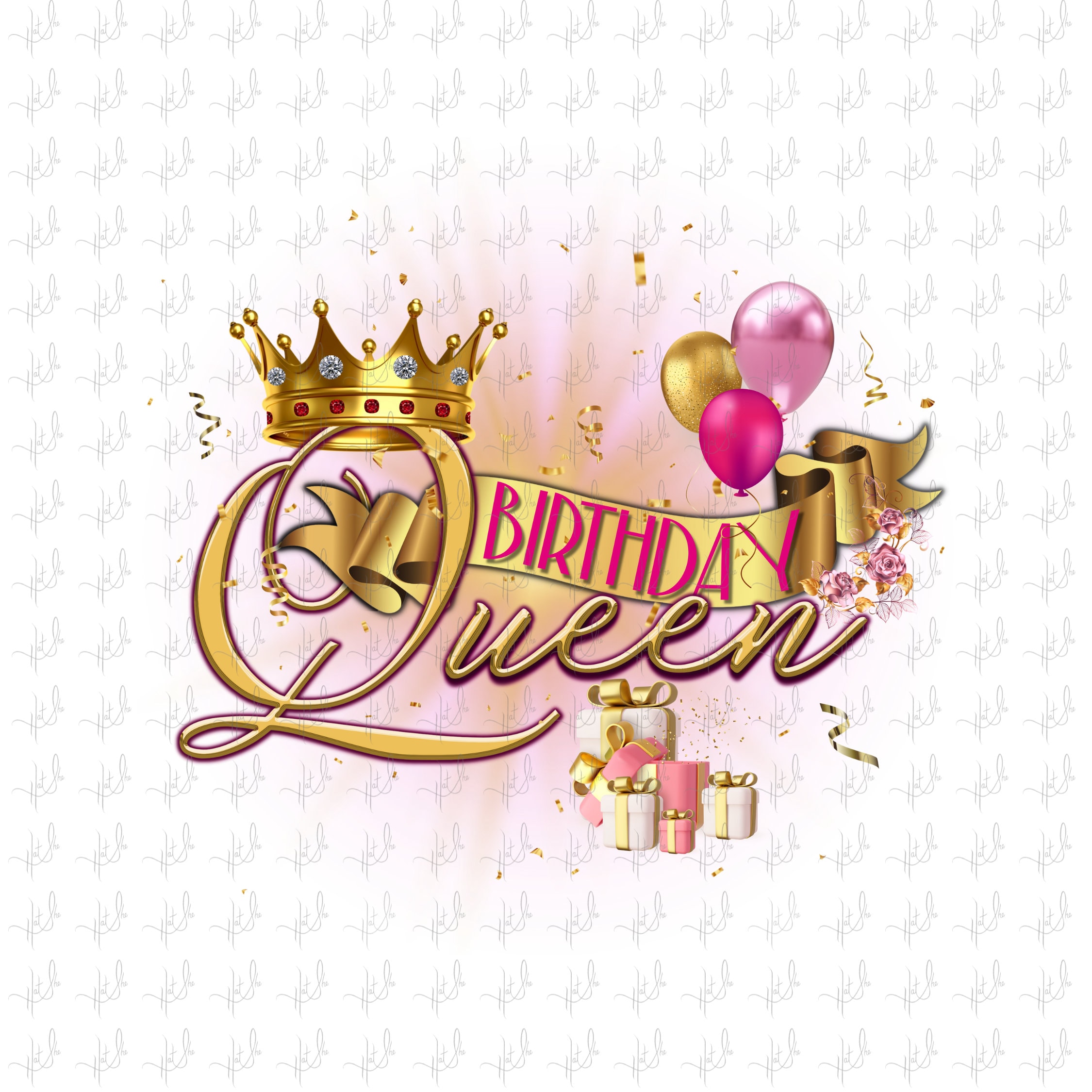 Birthday Queen PNG, Crown Graphic, Tumbler Design (digital Download) - Etsy