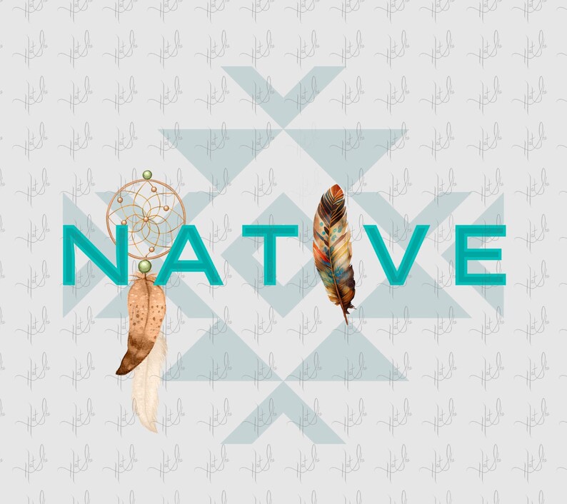 Native American T-shirt Design PNG, Commercial Use (digital Download ...