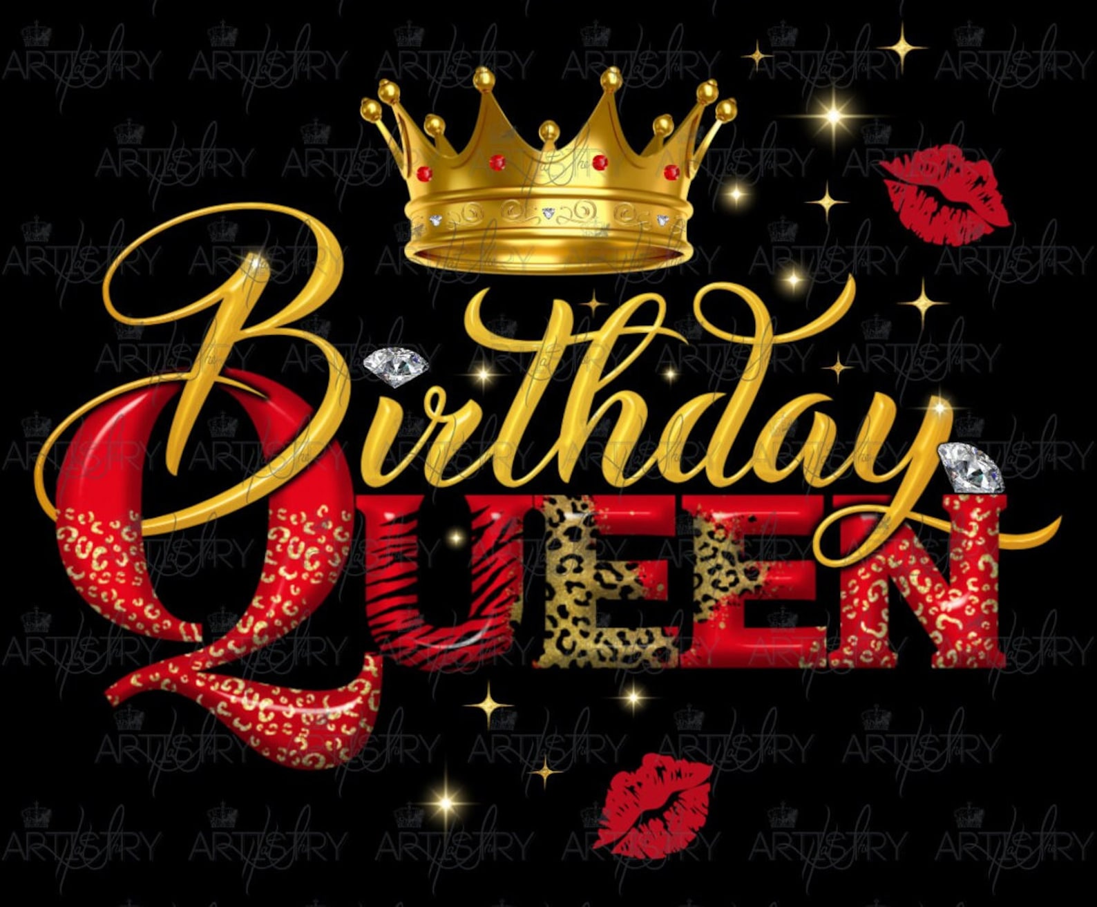 Birthday Queen PNG, Tumbler/t-shirt Design (digital Download) - Etsy