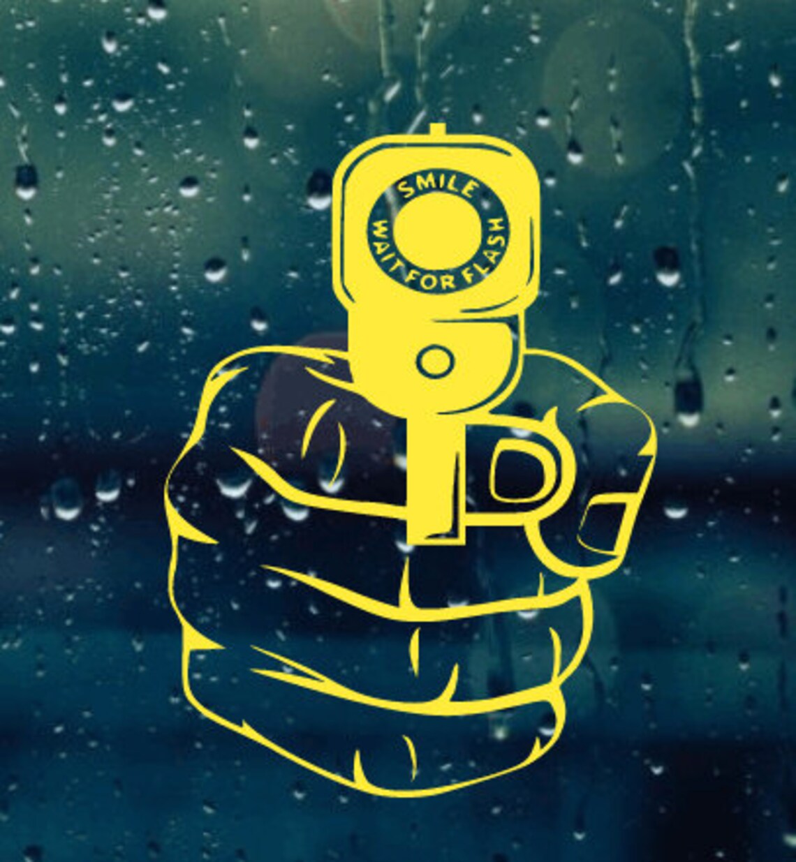 PISTOL AIM Decal Sticker | Etsy