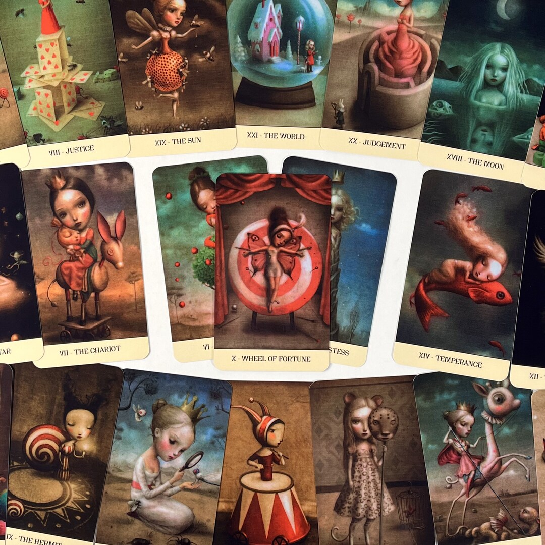 Nicoletta Ceccoli Tarot Deck – 78 Borderless Cards With Guidebook ...