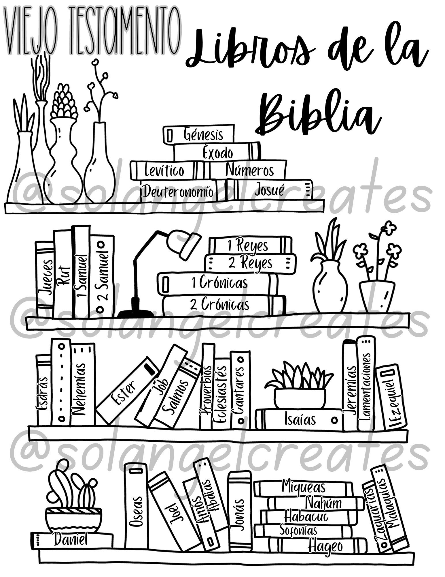 Libros De La Biblia, Bible Tracker En Español, Lee Tu Biblia, Antiguo ...