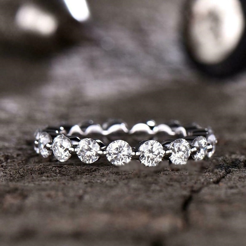 Bubble Band Engagement Ring - Etsy