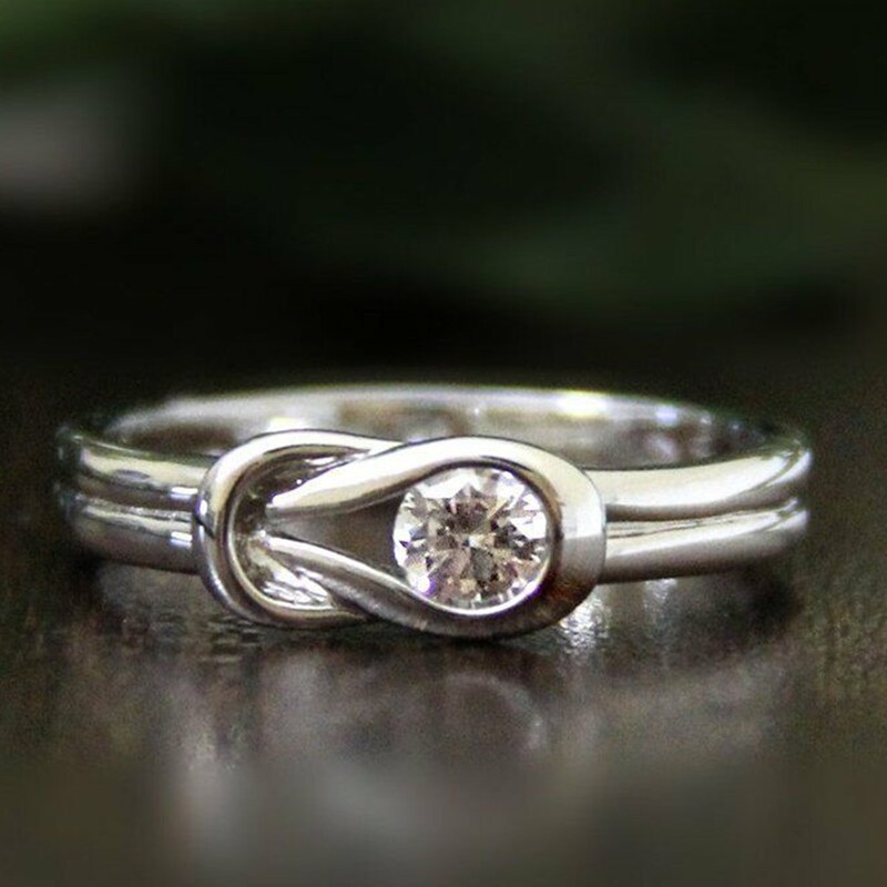 Infinity Knot Ring - Etsy