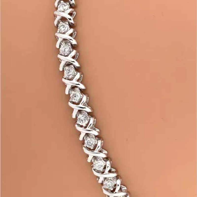 Xo Diamond Gold Bracelet - Etsy