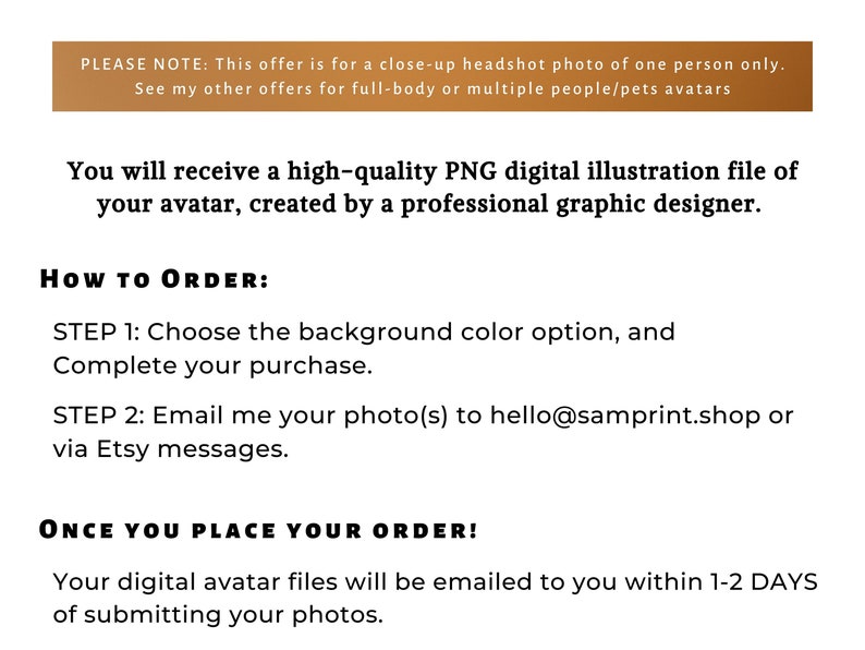 Custom Avatar From Photo Illustrated Avatars for Team - Etsy