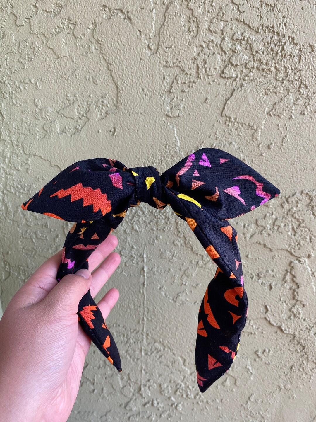 Spooky Faces Headband, Halloween Headband, Halloween Hair Accessory ...