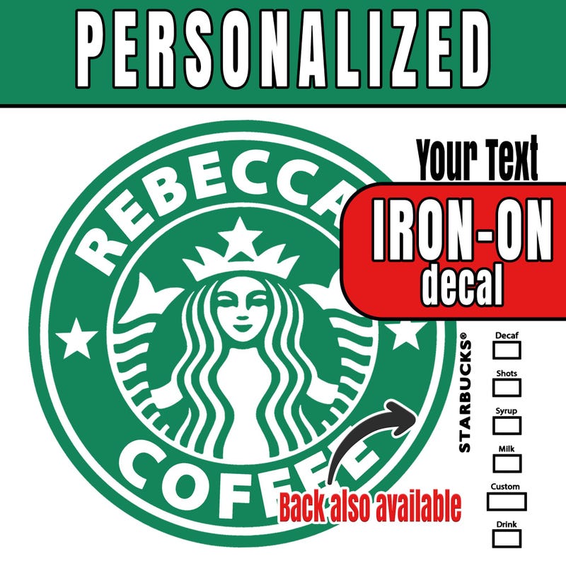 Starbucks Logo White Svg - Etsy