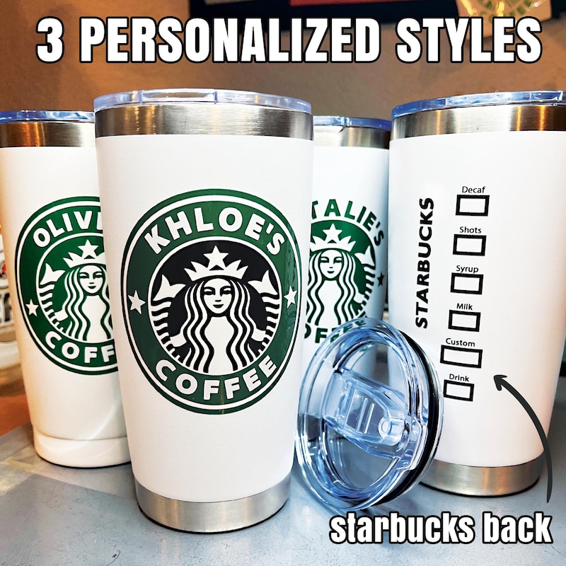 Starbucks Custom Cup Hot - Etsy