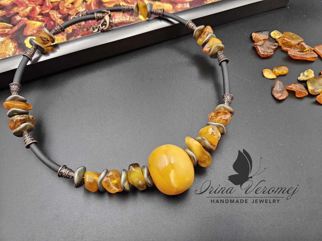 Baltic Amber Choker,vintage Jewelry,necklace for Men,stylish Jewelry ...