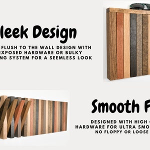 Grand Terra - Grand Modern Coat Rack, Hardwood Coat Rack, MCM Wall ...