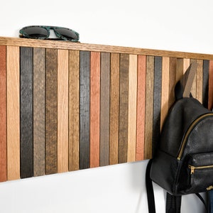 Grand Terra - Grand Modern Coat Rack, Hardwood Coat Rack, MCM Wall ...