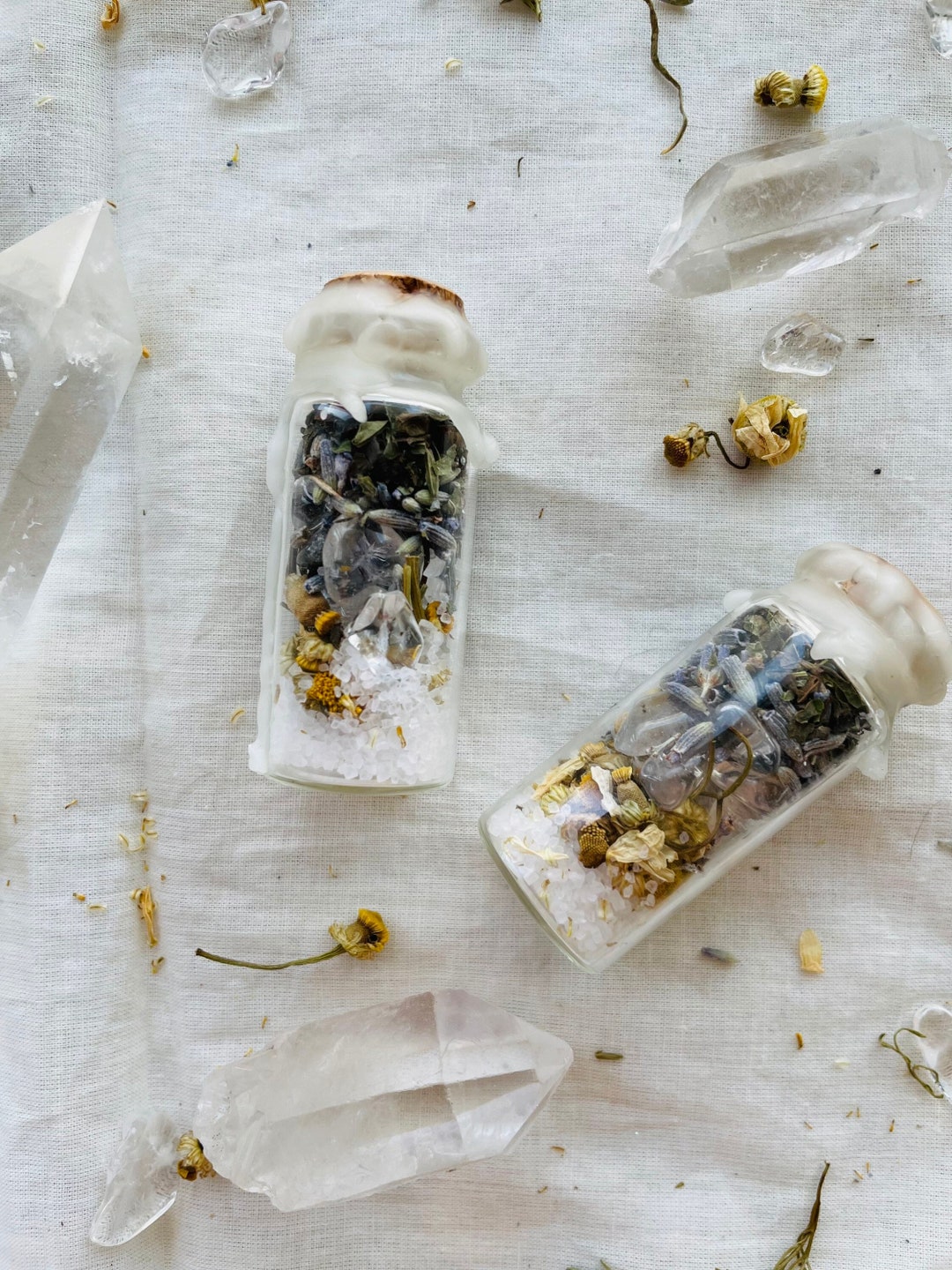 Anxiety Spell Jar Calming Spell Jar Spell Jar Witchcraft Mental Health ...