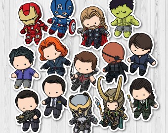 Mcu Stickers | Etsy