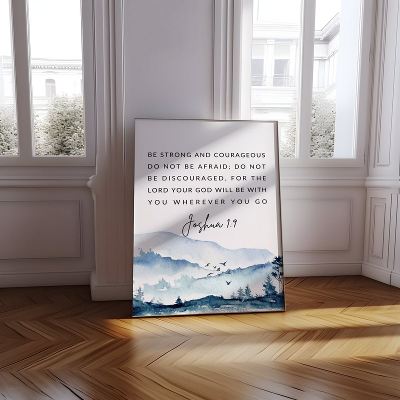 Bible Verse Wall Art - Etsy