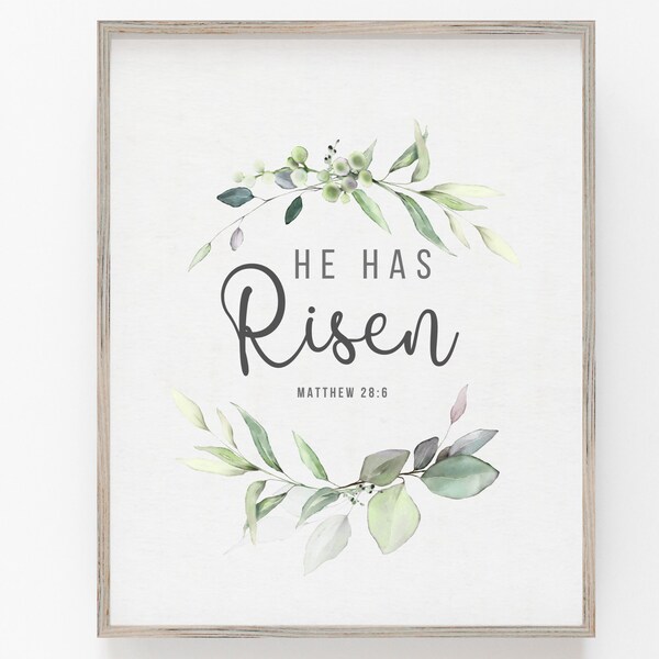 Matthew 28 6 - Etsy