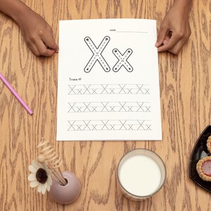 Alphabet Tracing Worksheets Letter Writing Practice Preschool ...