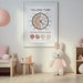 Educational Time Poster Kids Learning Printable Neutral Playroom Decor ...