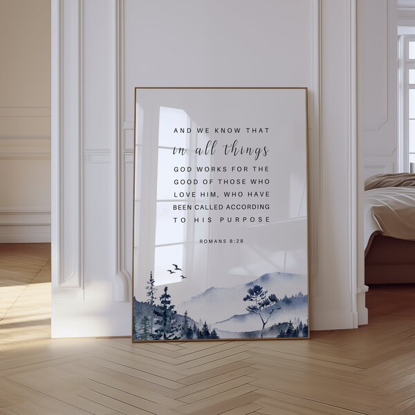 Romans 8 28 - Etsy