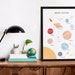 Solar System Poster for Toddlers Galaxy Classroom Decor Space-themed ...