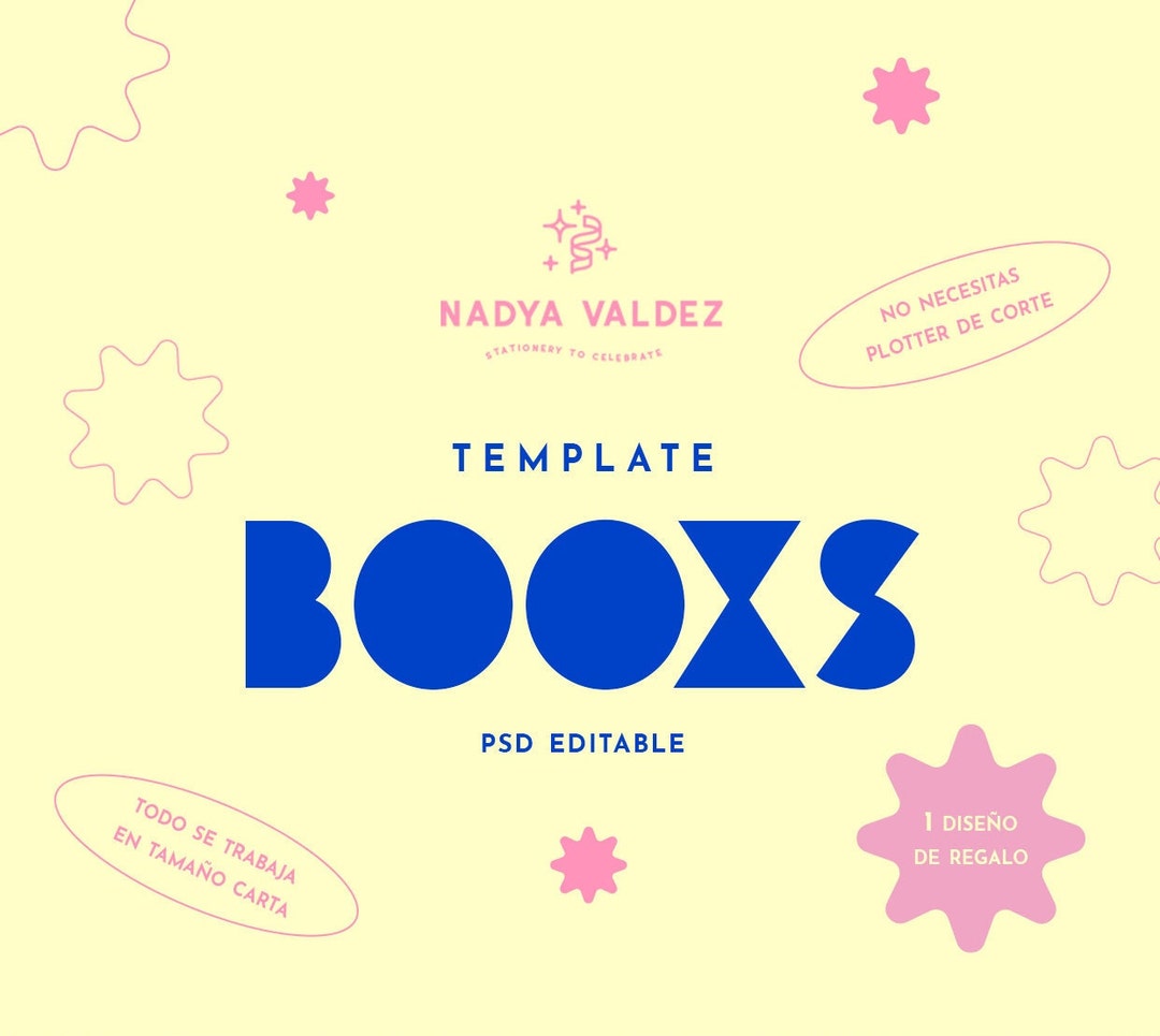 Template Book PSD, PNG, ILLUSTRATOR - Etsy