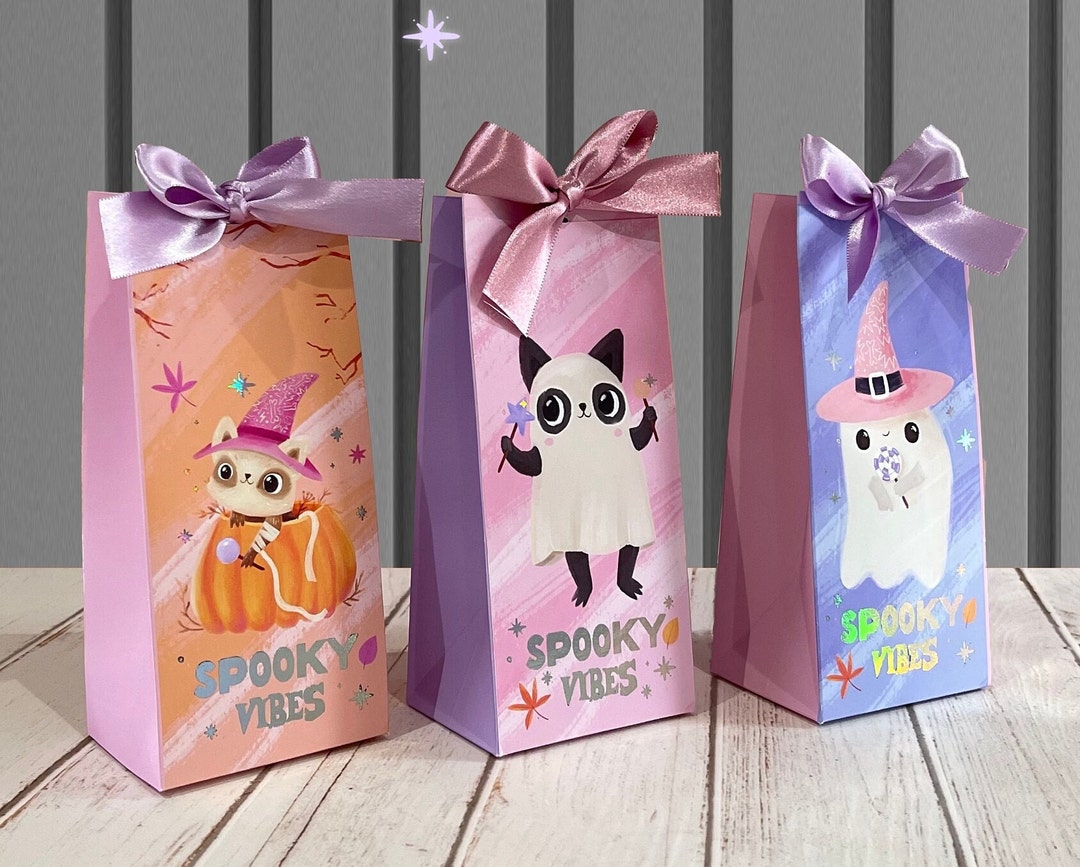Halloween Sweetbag Template - Etsy