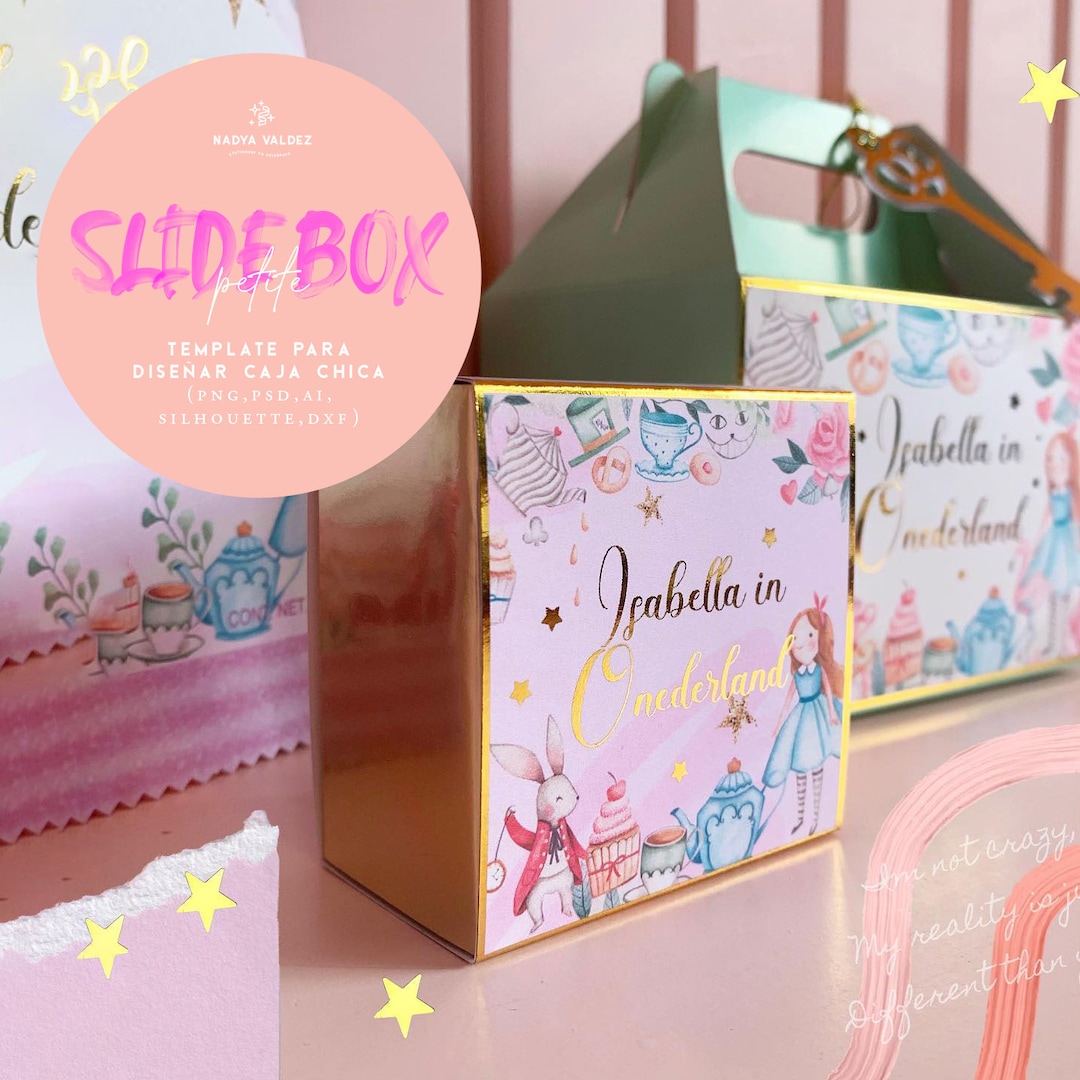Small Slide Box Template - Etsy