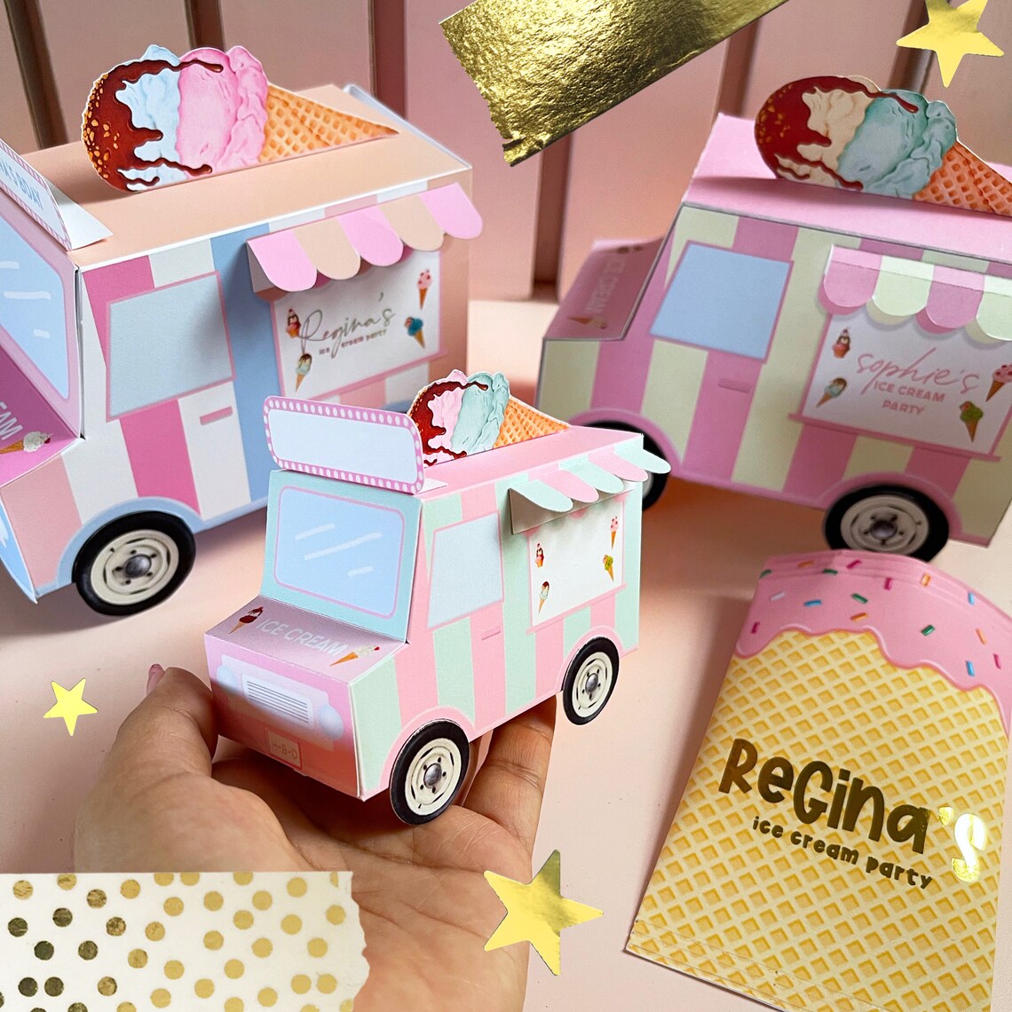 Ice Truck Template - Etsy