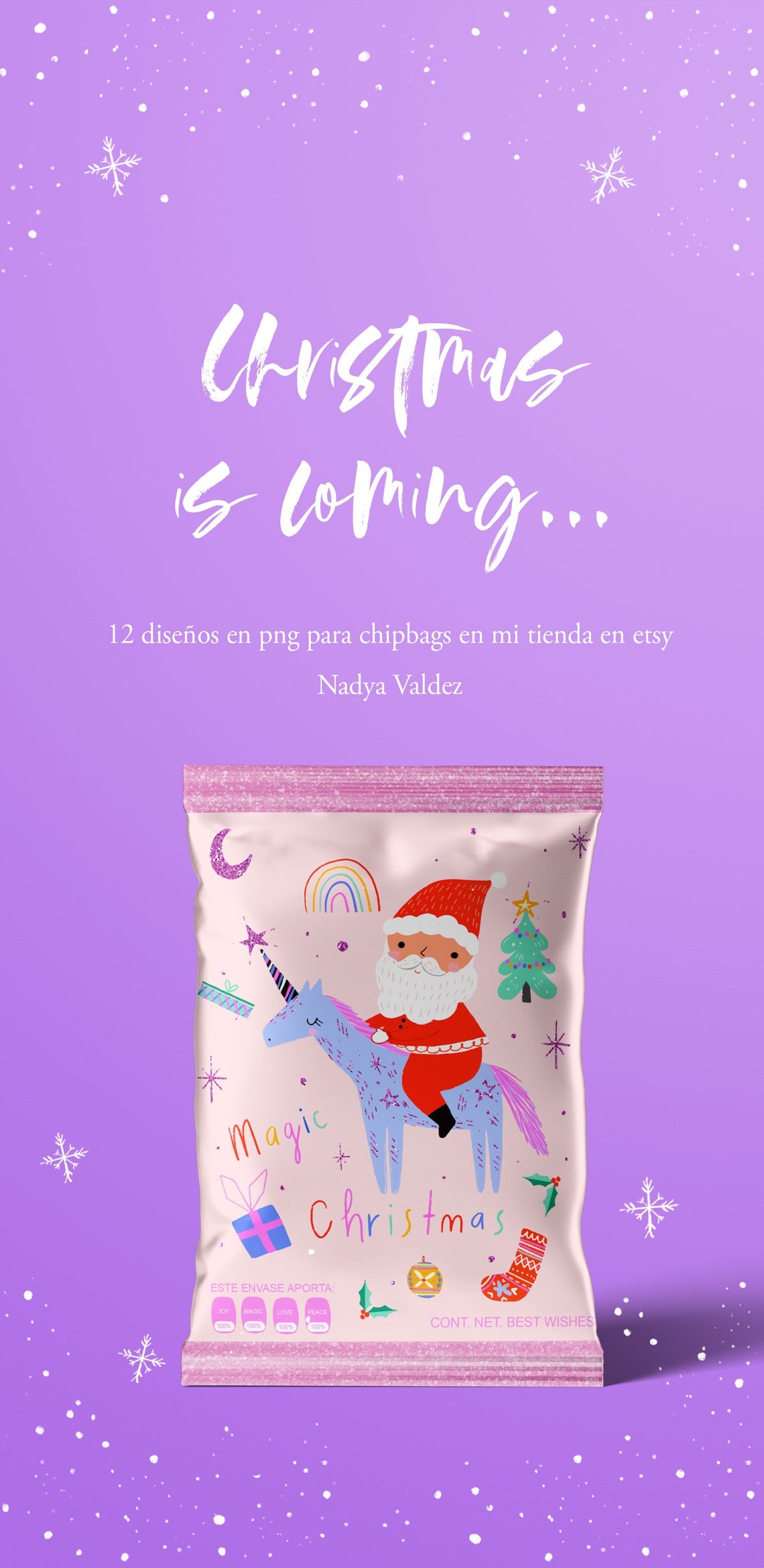 Chipbag Designs for Christmas - Etsy